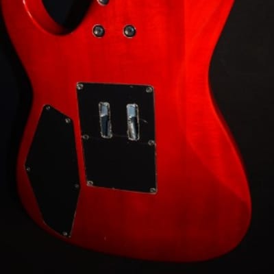 Dean Custom C350 Floyd Trans Amberburst Electric Guitar! | Reverb