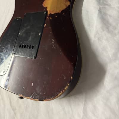 Vester Maniac Electric Guitar Body 1990s - Flamed Maple | Reverb