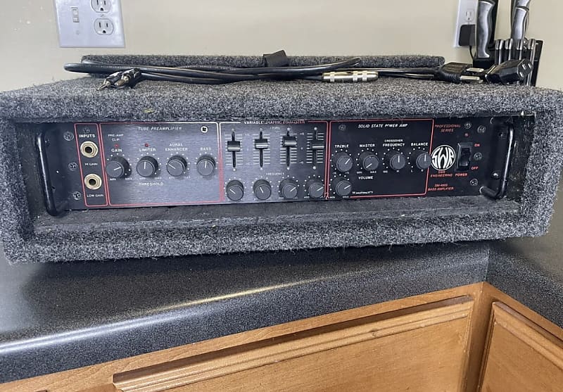 SWR SM 400S Rackmount Bass Head + Rack | Reverb