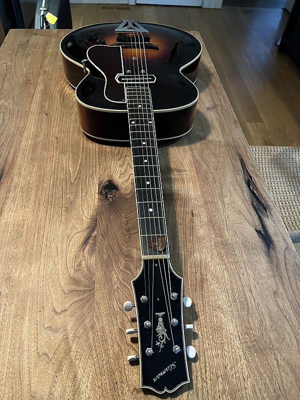 Slaman archtop guitar 2014 - sunburst | Reverb
