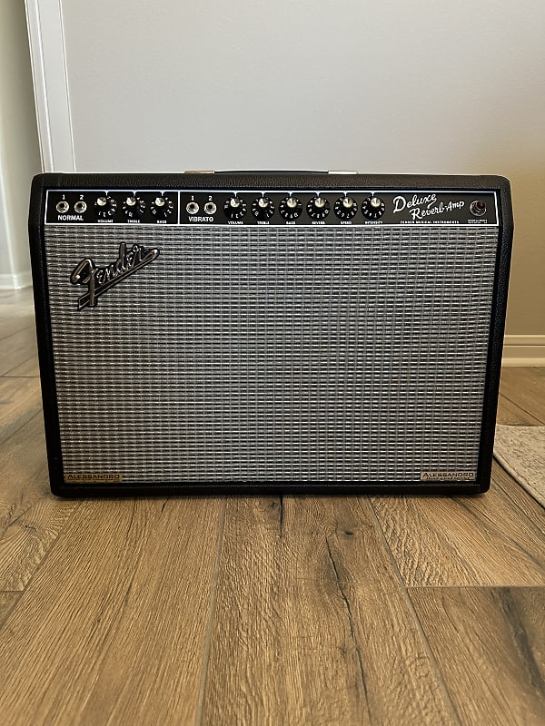 Alessandro High End Products Deluxe Reverb Reissue 2022 Black | Reverb