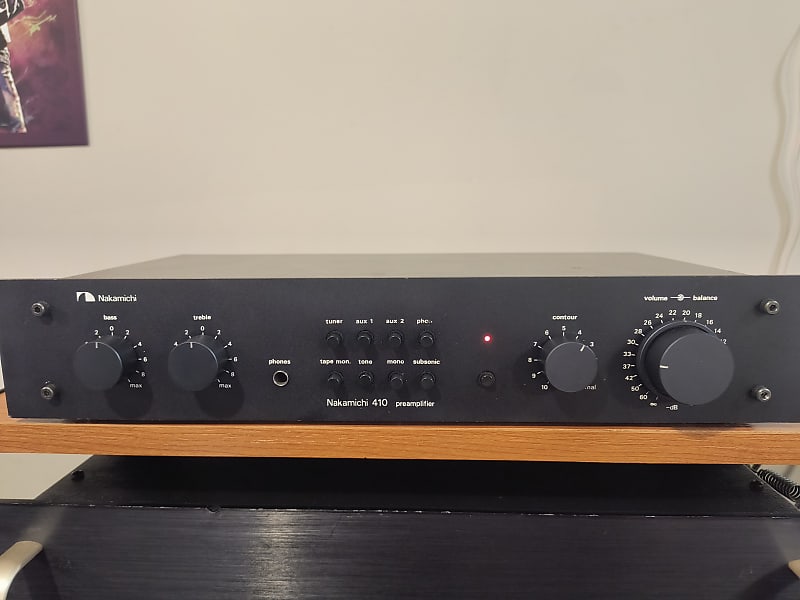 Nakamichi Nakamichi 410 preamp 1979 -1980 | Reverb
