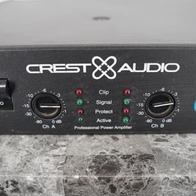 Crest Audio CA-6 2-Ch Pro Power Amplifier 400W/CH @ 8-Ohms | Reverb