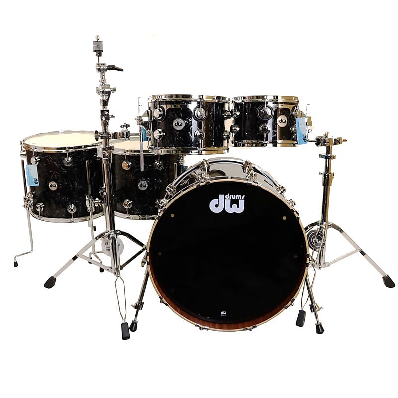 DW Collectors 10, 12, 14, 16, 22 Shell Pack in Black | Reverb UK