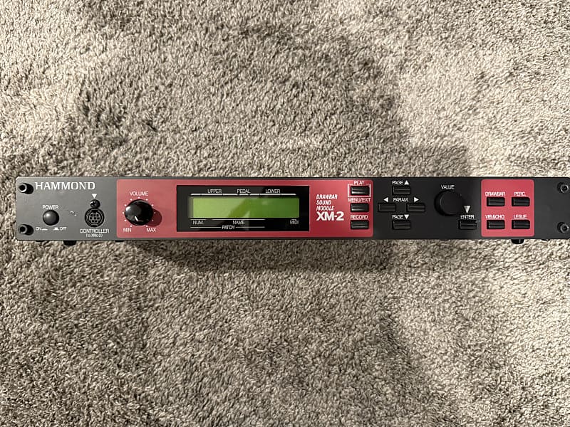 Hammond XM-2 MIDI Controlled Rack Mount Organ Module | Reverb