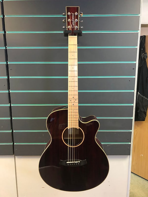 Tanglewood TW4 BLB Barossa Red Gloss 2021 Cutaway Electro | Reverb UK