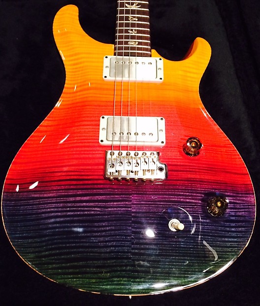 PRS AL DIMEOLA PRISM ("Rainbow") 2012 Guitar MINT w/ | Reverb