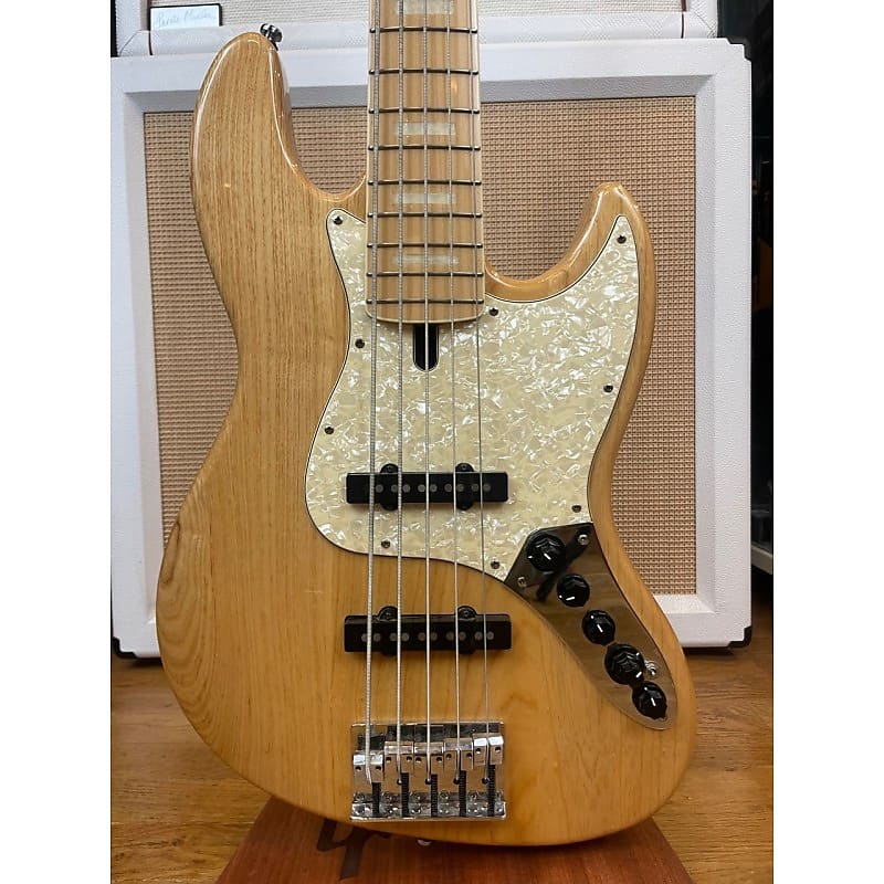 SIRE MARCUS MILLER V7 SWAMP ASH-5 NT MN V2 NATUREL | Reverb