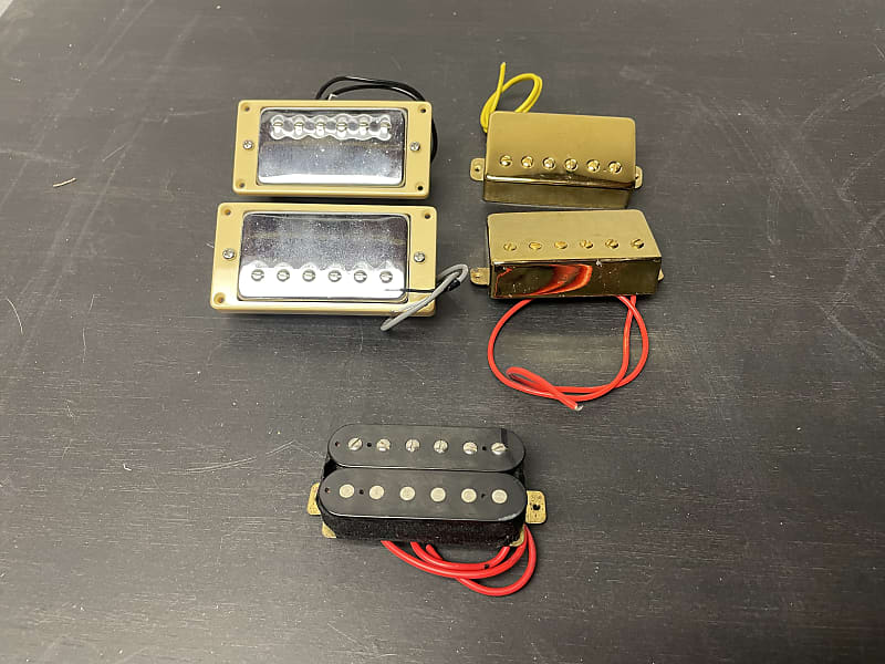 Five Double Humbucker Pickups - Multiple | Reverb