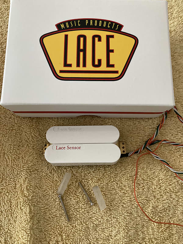 Lace Sensor Silver Red Dually - White | Reverb