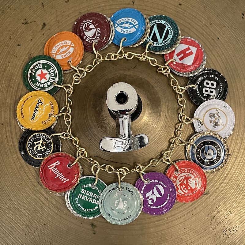 Upcycled Percussion - Bottle Cap Ching Ring - Hi Hat | Reverb
