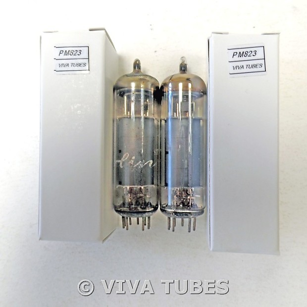 NOS Matched Pair Amperex Holland 6BQ5/EL84 Gray Plate O | Reverb UK