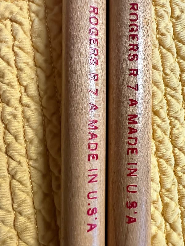 Rogers Antique 7A drumsticks late 50s or early 60s -as new | Reverb