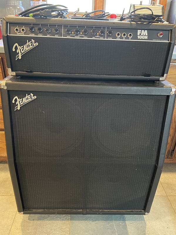Fender FM100H Guitar Amp Head and 4x12 Cab | Reverb