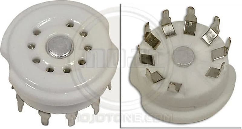 9-Pin Ceramic PC Mount Tube Socket | Reverb