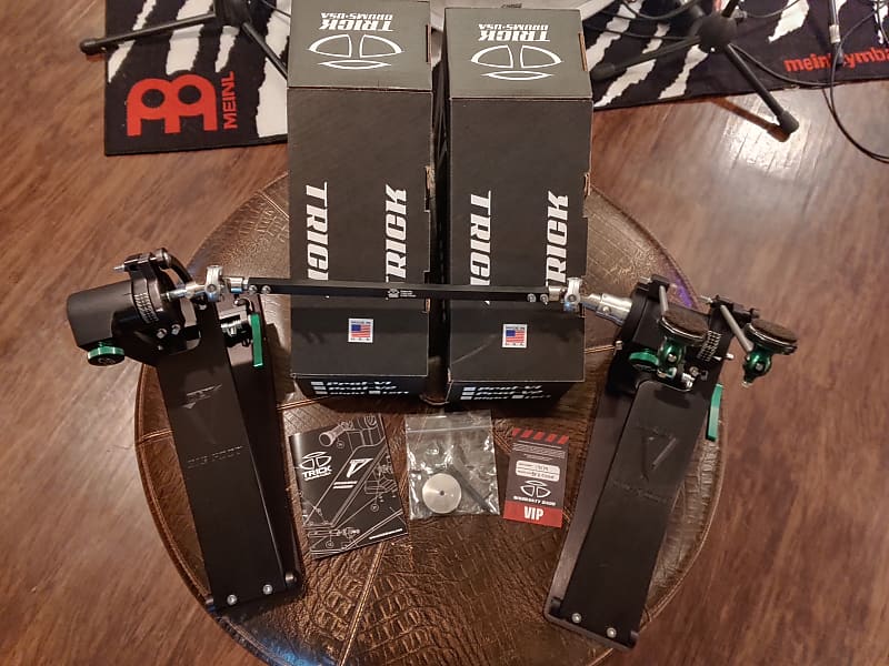 Trick Drums P1VBF2-CSGR Pro1-V Bigfoot Custom Shop Double | Reverb