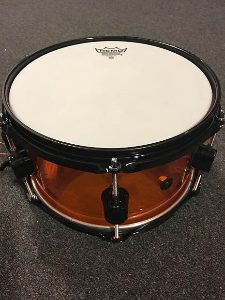 PDP SX Series 10"x6" Popcorn Snare - Orange Acrylic - | Reverb
