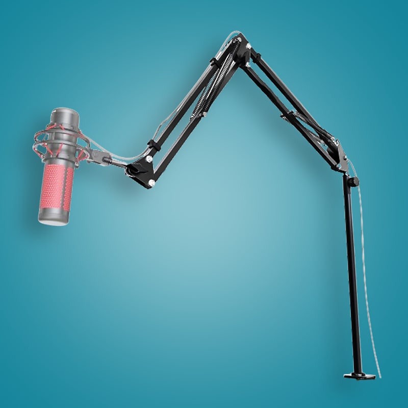 Boom Arm, 360° Rotatable Microphone Stand with Desk Mount, | Reverb