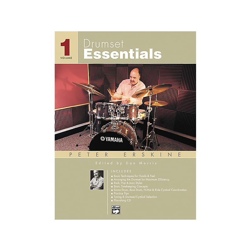 Alfred Drumset Essentials Volume 1 (Book/CD) | Reverb