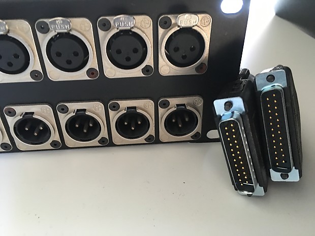 Neutrik 16 Inout/output XLR To DB25 dsub Patchbay | Reverb