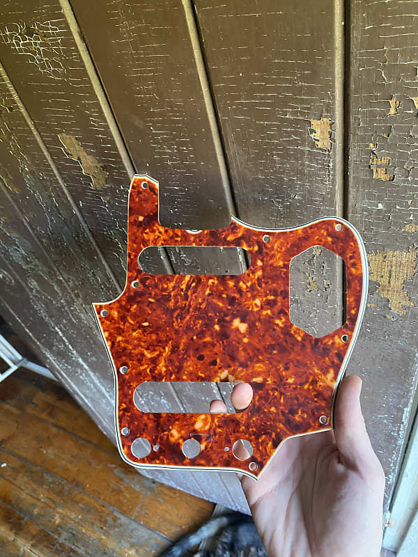 Fender L series Jaguar 1965 Tortoise Shell Pickguard | Reverb