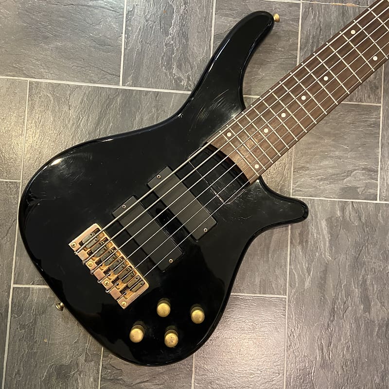 2000s Douglas 6-String Bass w/Active Electronics - Black | Reverb