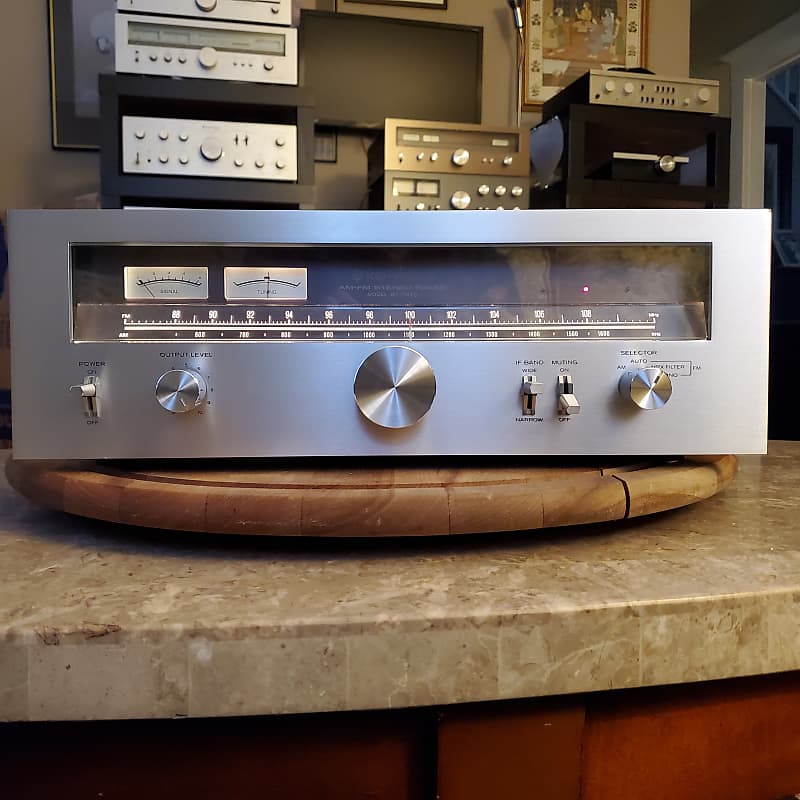 Kenwood KT-7500 vintage AM FM tuner fully overhauled and | Reverb