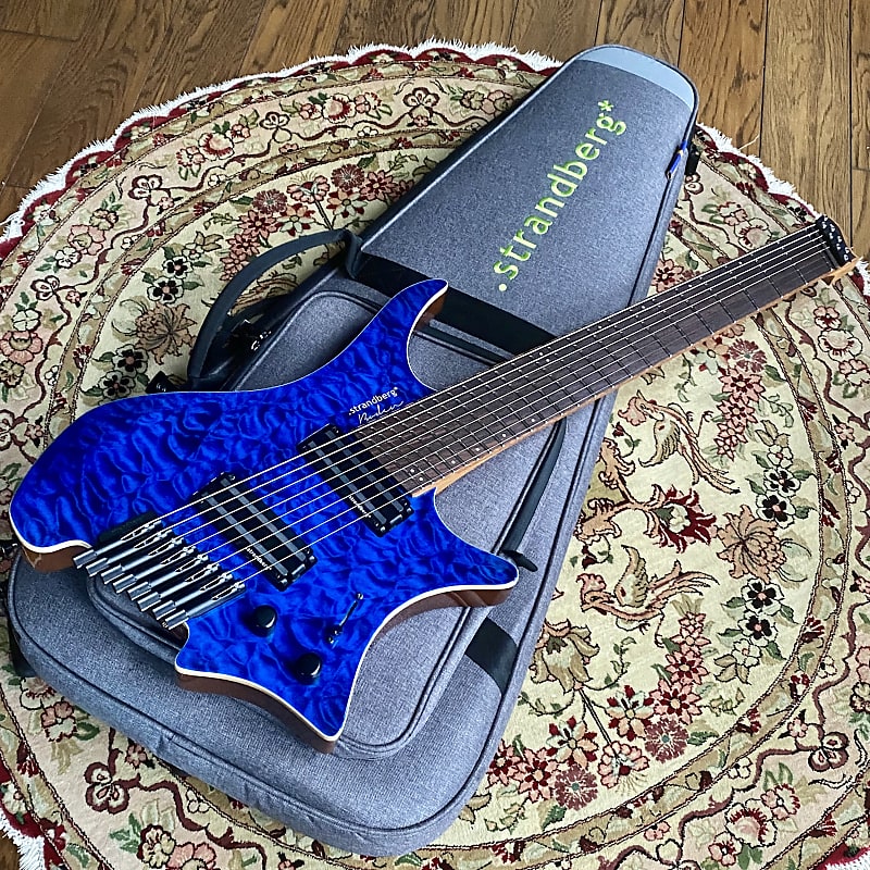 【Made In Japan】Strandberg Guitars J8 Standard 5A Quilted | Reverb