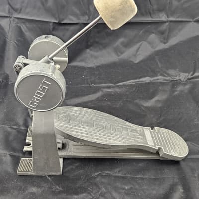 GHOST Bass Drum Pedal 1970s - Matte Silver | Reverb
