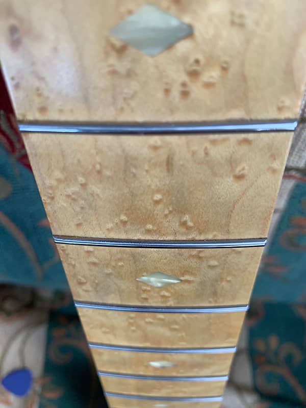 Warmoth Super Wide Stratocaster Neck 2021 Birdseye Maple | Reverb