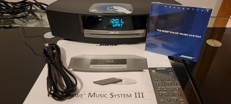 Bose Wave Music System III in Original Packaging Graphite | Reverb