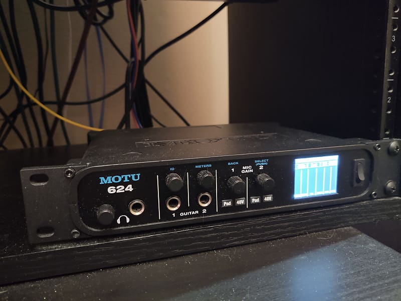 MOTU 624 Thunderbolt/USB3/AVB Ethernet Audio Interface | Reverb
