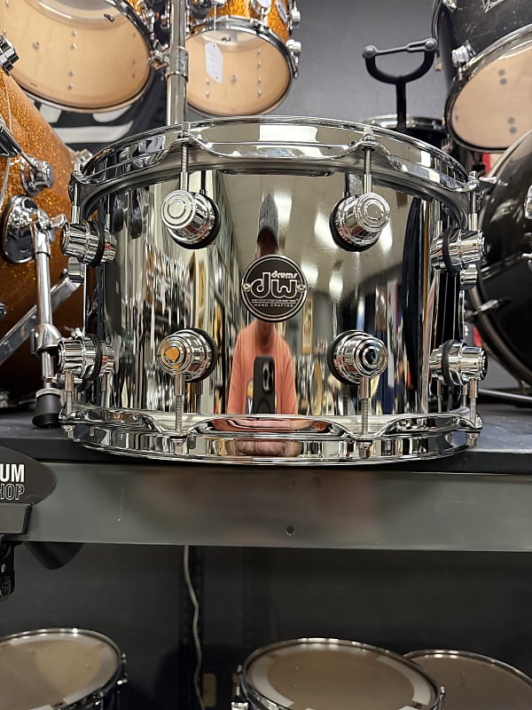 DW Performance Series 8x14" Steel Snare Drum 2010 - Present - | Reverb