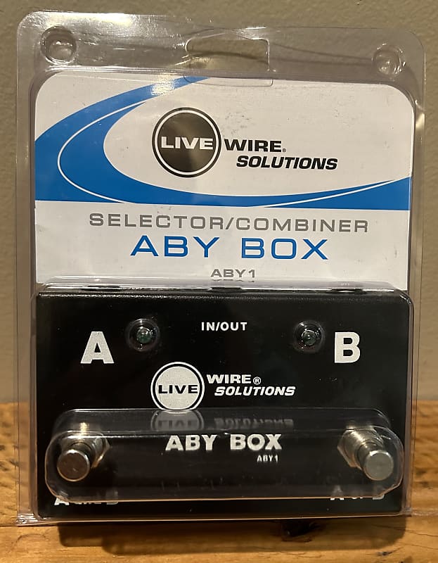 Live Wire Solutions ABY Box 2020s - Black | Reverb