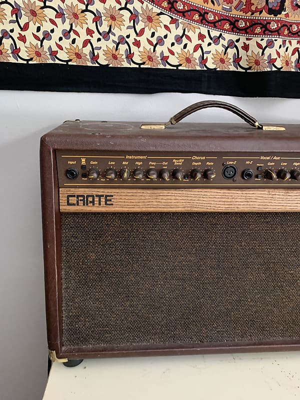 Crate CA-60D 60-Watt 2x6" Stereo Acoustic Guitar Combo | Reverb