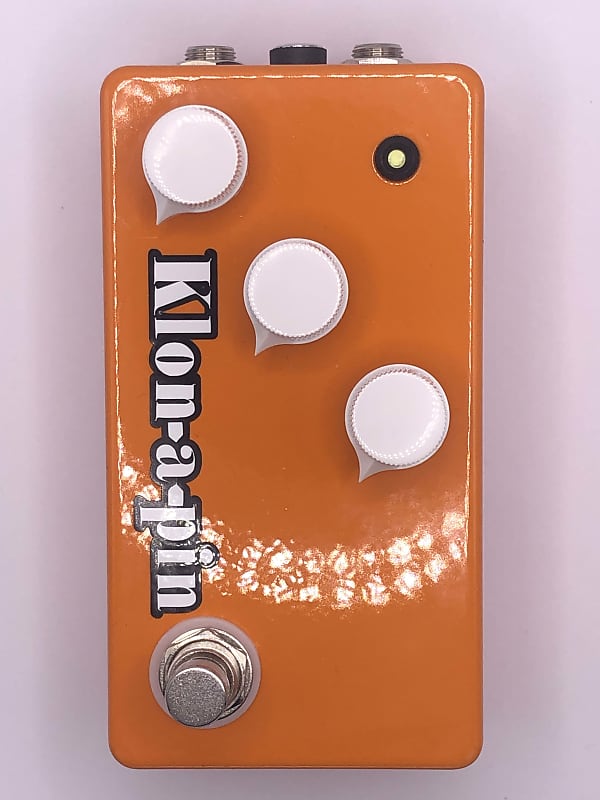 Klon-a-pin LITE Overdrive by Selltronics *ORANGE* | Reverb UK