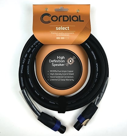 Cordial Cables Premium Speaker Cable with speakON to speakON | Reverb