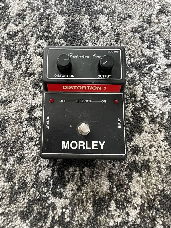 Morley MOD-D1B Distortion One 1 Rare Vintage Guitar Effect | Reverb