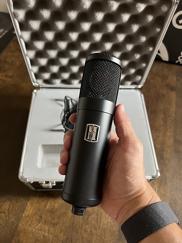 Steven Slate M1 Cardioid 2019 Black Emulator Black | Reverb