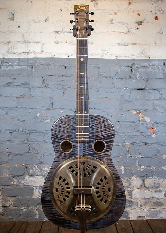 Beard Trailhead-E Squareneck - Black Ice | Reverb