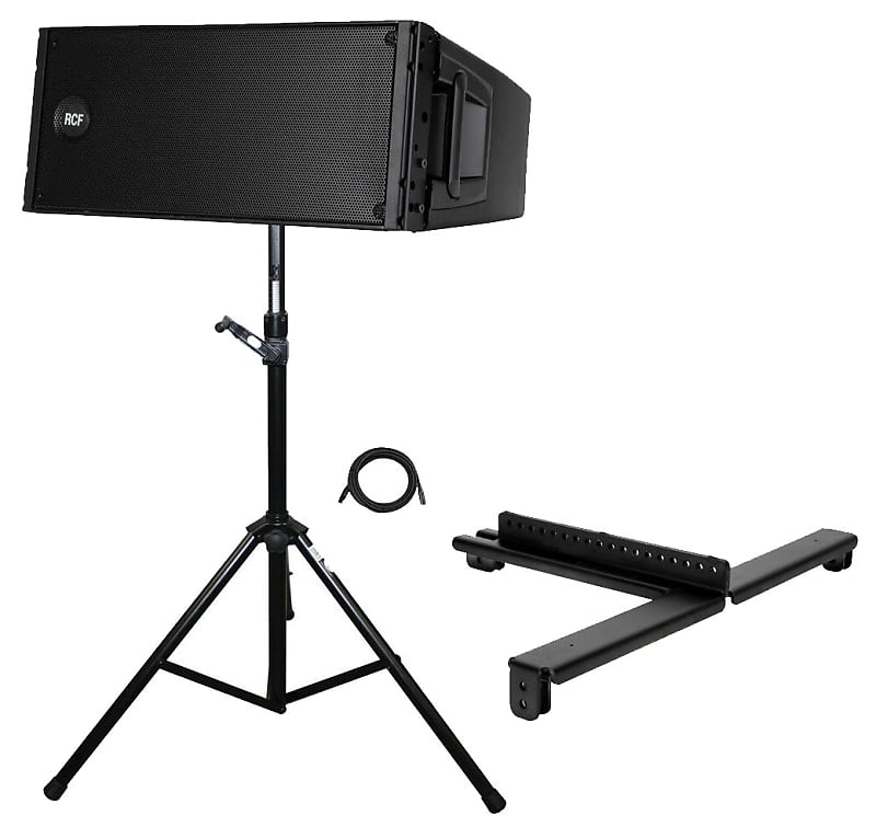 RCF HDL 20-A ACTIVE LINE ARRAY 1400W + FB-HDL20-LIGHT Fly Bar | Reverb