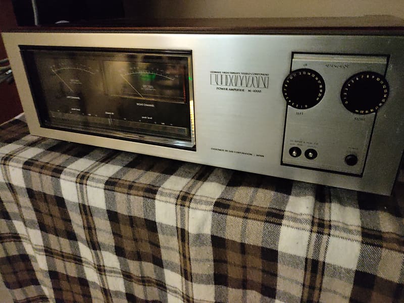 Luxman M-4000 Power Amplifier | Reverb