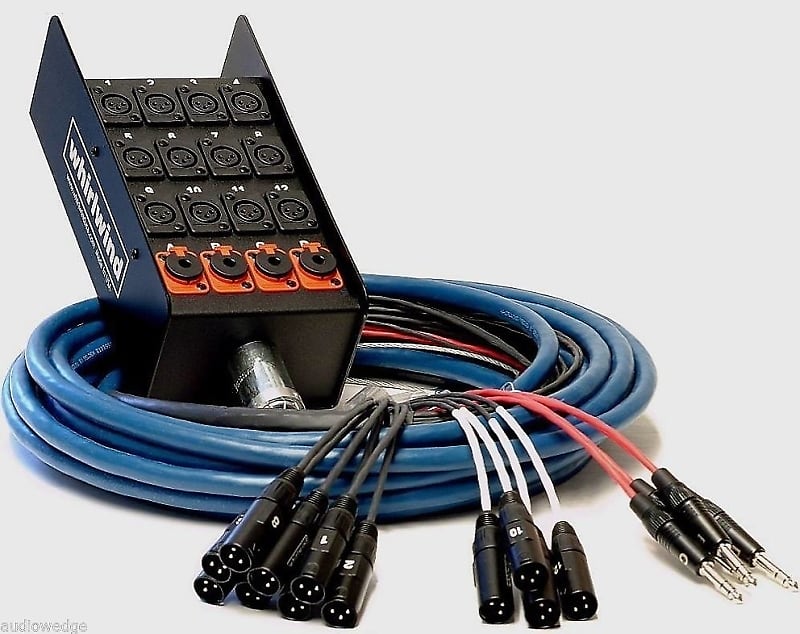 Whirlwind Medusa Standard Audio Snake: 8 Inputs, 0 Returns, | Reverb