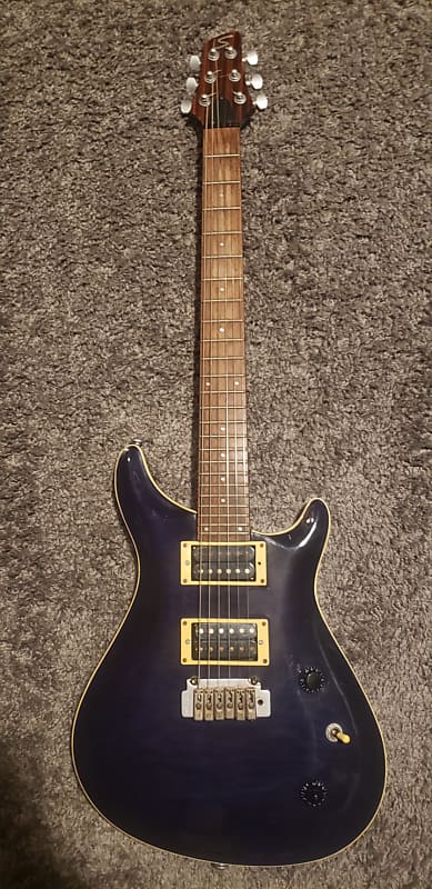 Samick Sonata PRS Style 2000 Dark Blue | Reverb