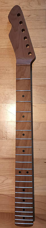 Warmoth Mooncaster Modern Guitar Neck, Roasted-Maple, Fatback | Reverb