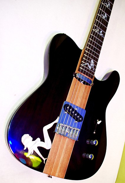 Custom Telecaster 2013 Natural. Handmade. Custom inlays. | Reverb