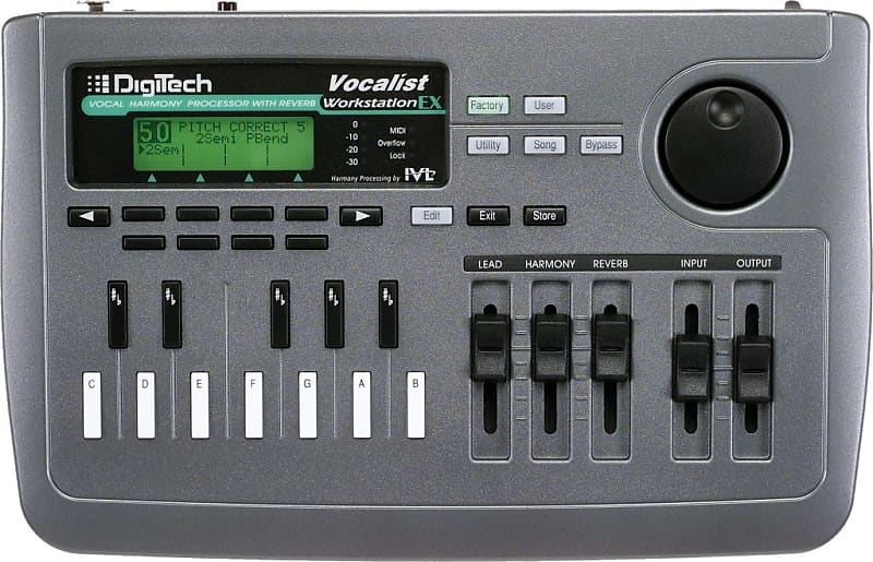 DigiTech Vocalist EX Workstation Harmony Vocal Multi Effects | Reverb