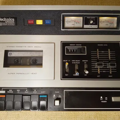 Technics rs-263aus Vintage Top Loader Cassette Deck Tape Deck | Reverb