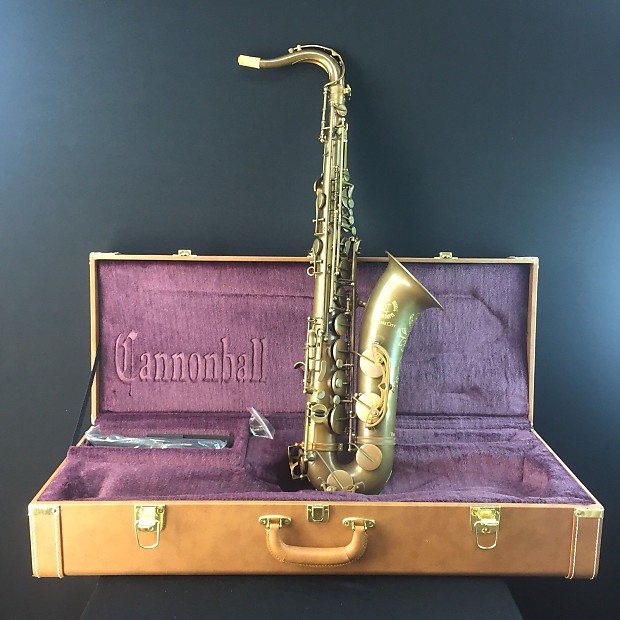 Cannonball Vintage Reborn Tenor Saxophone Aged Brass Patina | Reverb