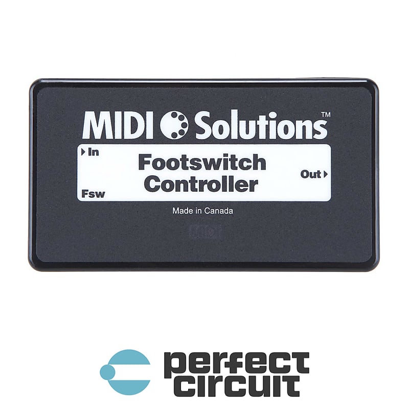 Midi Solutions Footswitch Controller Reverb